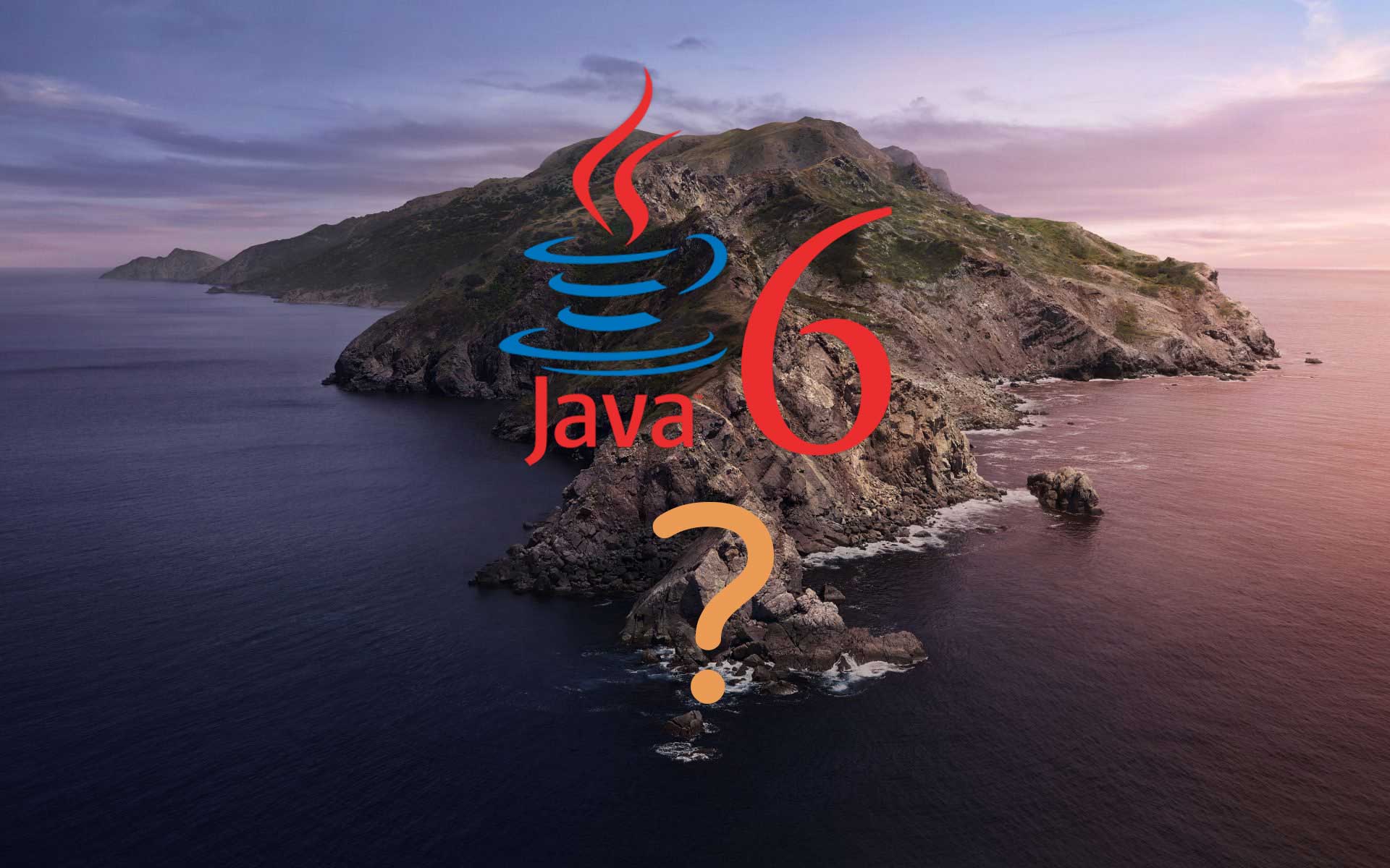 在 macOS Catalina 上安裝 Java SE 6? - 艾伊的放送頭
